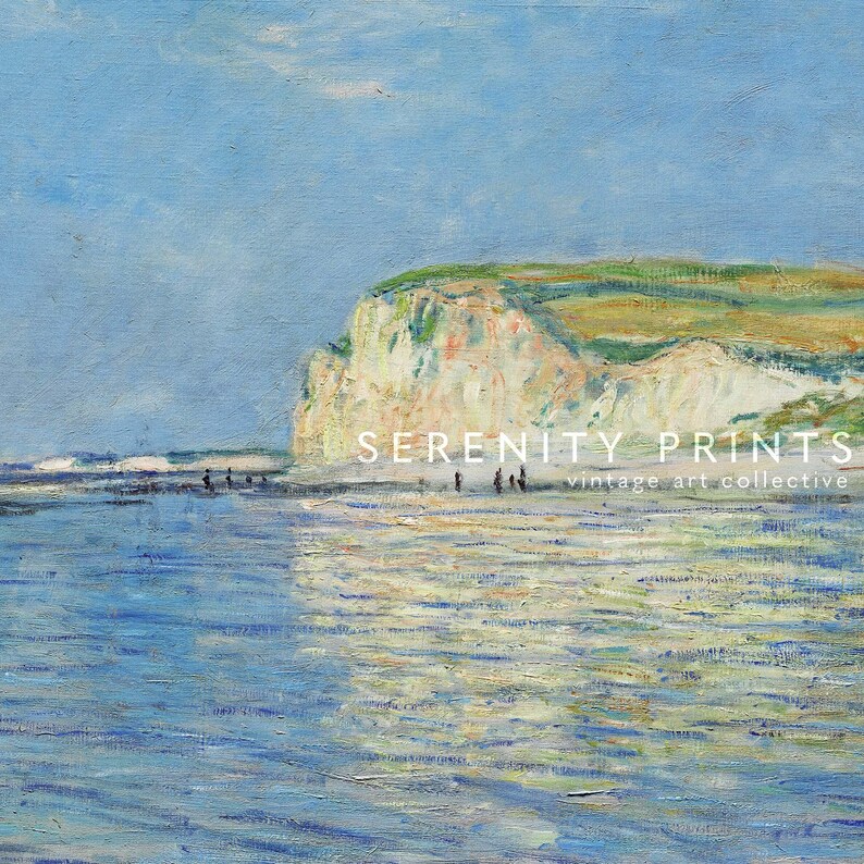 3 Piece Claude Monet Gallery Wall Set Printable Oil Painting Blue Wall ...
