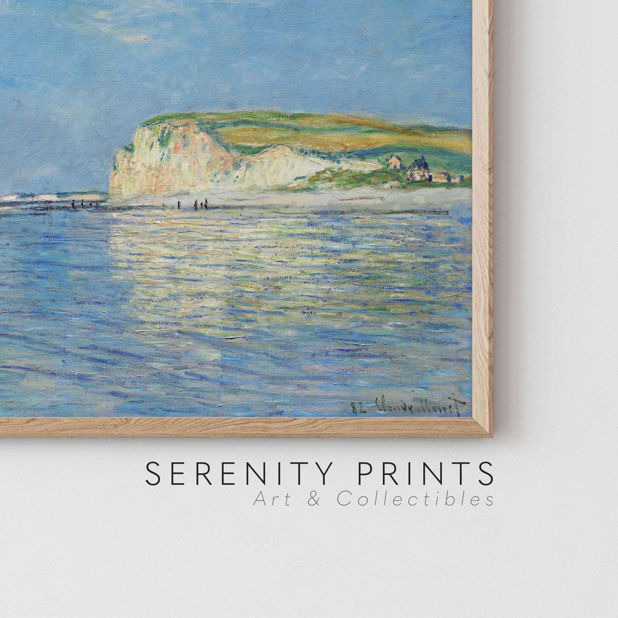 3 Piece Claude Monet Gallery Wall Set Printable Oil Painting Blue Wall ...