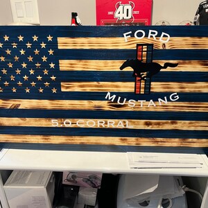 Custom Handmade Car Theme Wooden Flag - Etsy