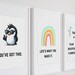Minimalist Motivational Wall Art Posters, Motivational Sayings With ...