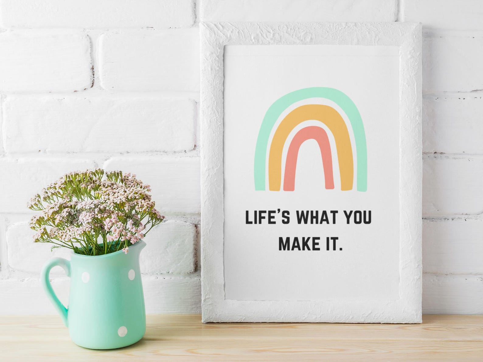 Minimalist Motivational Wall Art Posters, Motivational Sayings With ...