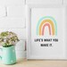 Minimalist Motivational Wall Art Posters, Motivational Sayings With ...