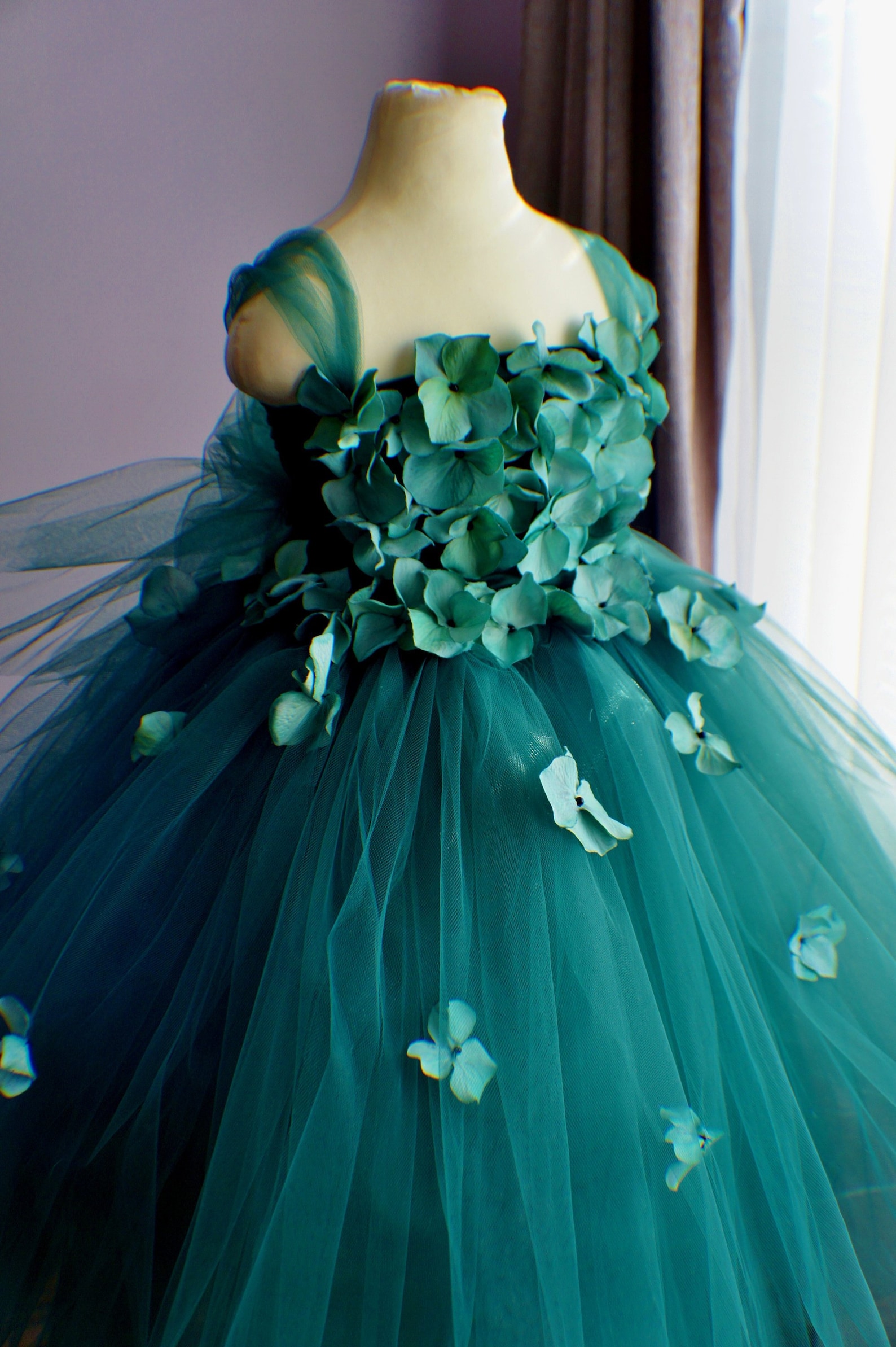 Flower Girl Dress Grass Green Dress Green Tutu Dress Flower | Etsy Canada