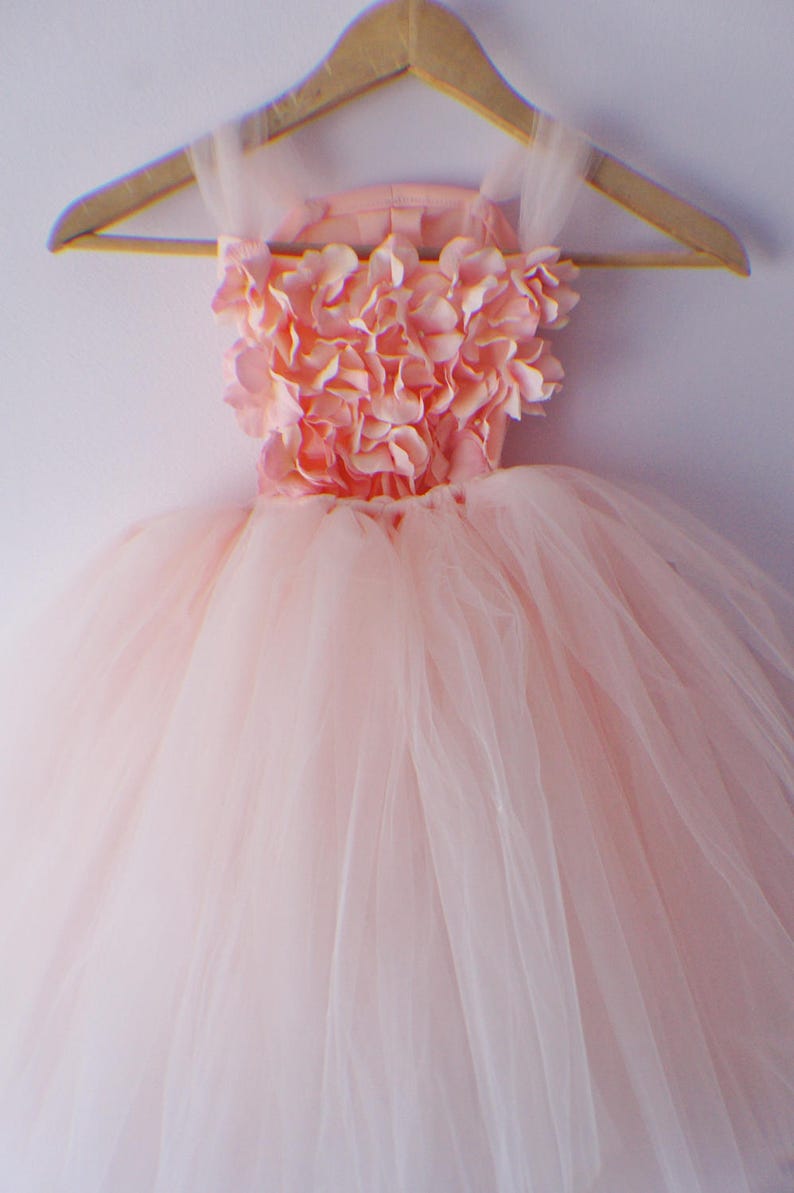 Gorgeous Flower Girl Dress, Photo Prop, Flower Girl Dress, Blush Pink ...