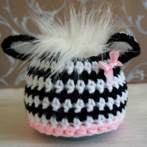 Baby Hat, Zebra Hat, Newborn Photo Prop, Knit Newborn Hat, Baby Girl ...