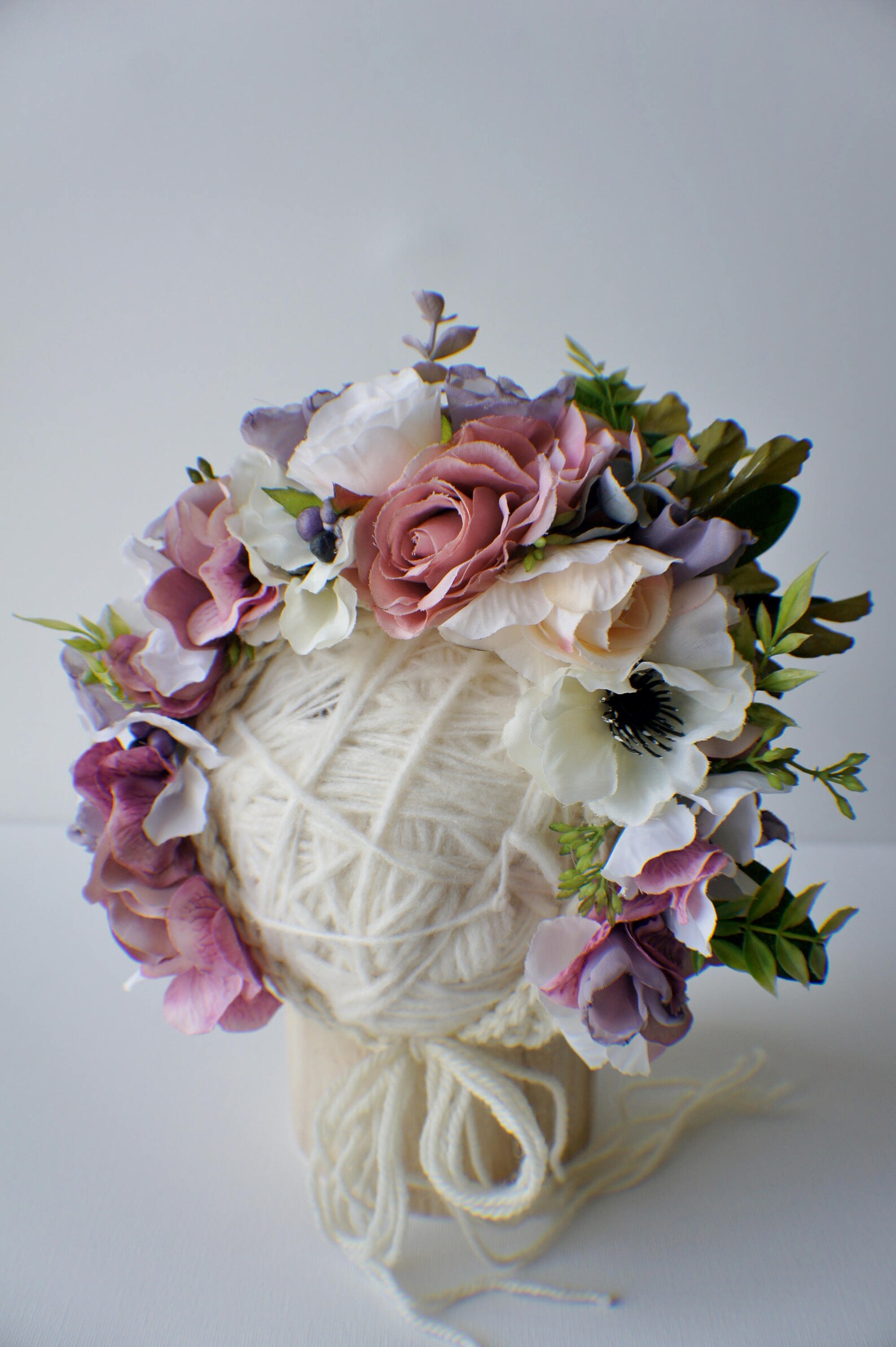 Flower Bonnet Floral Bonnet Garden Bonnet Sitter Bonnet | Etsy