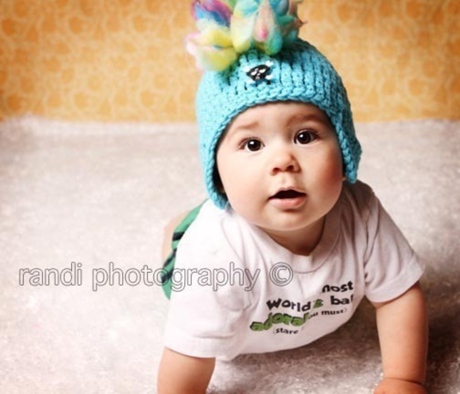 Baby Hat, Knit Photo Prop, Mohawk Hat, Mohawk Baby Hat, Baby Photo Prop ...