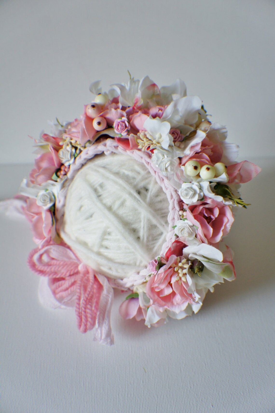 Flower Bonnet Floral Bonnet Garden Bonnet Baby Hat Baby - Etsy UK