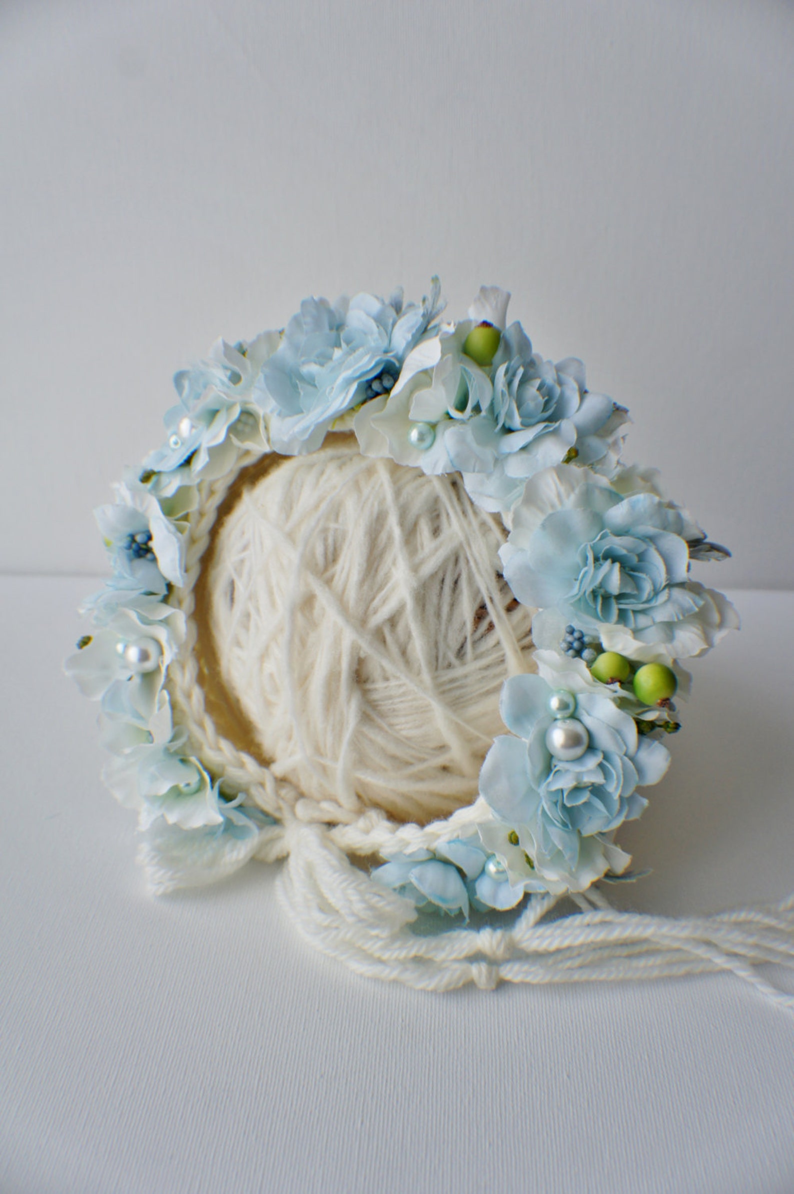 Flower Bonnet Floral Bonnet Garden Bonnet Baby Hat Baby | Etsy