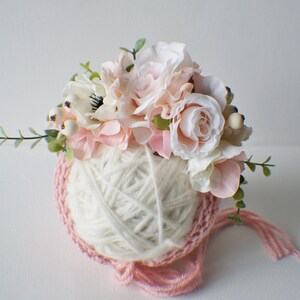 Flower Bonnet Floral Bonnet Garden Bonnet Rose Bonnet - Etsy