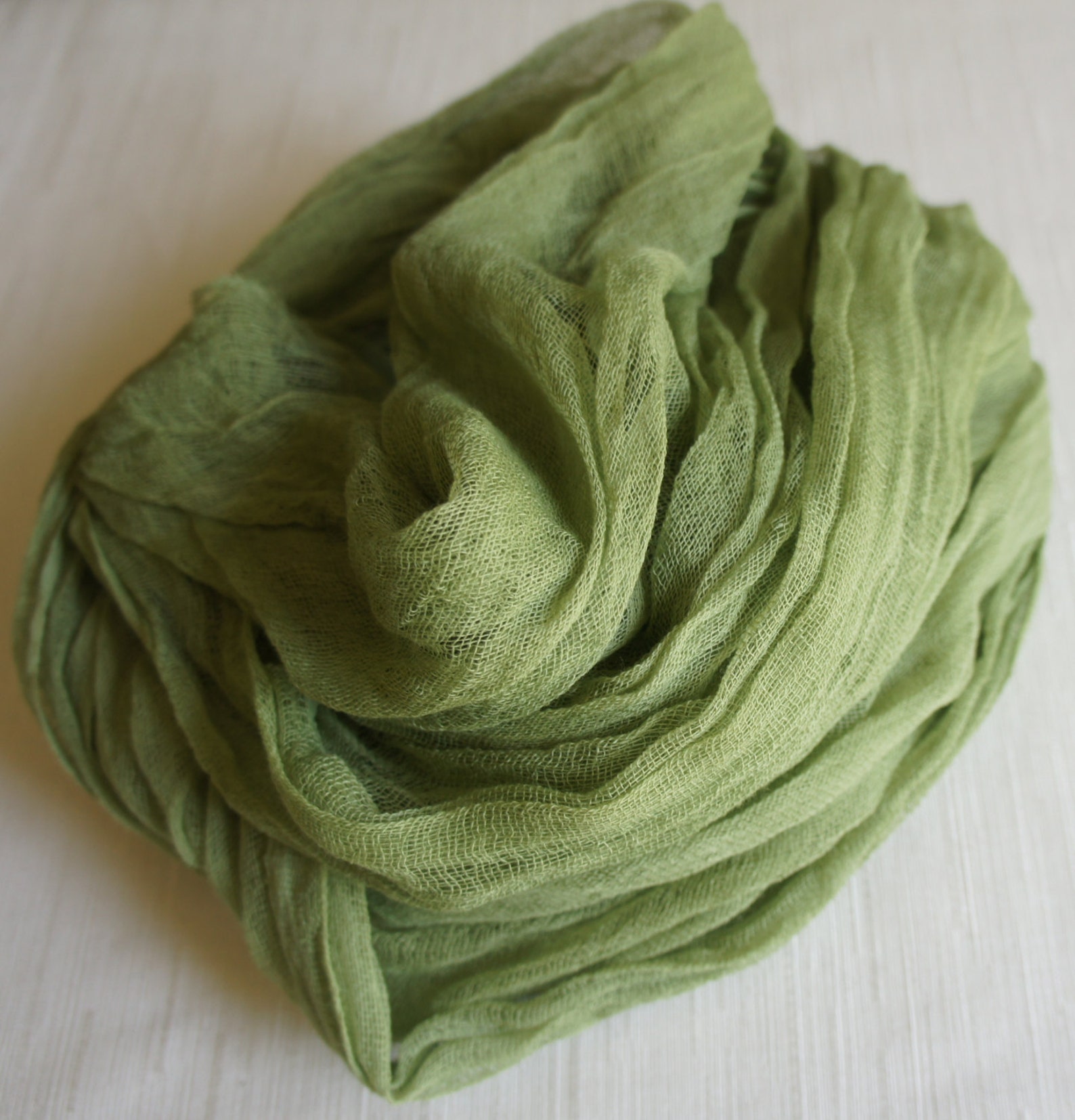 Cheesecloth Newborn Wrap Photography Prop Green Cheesecloth - Etsy