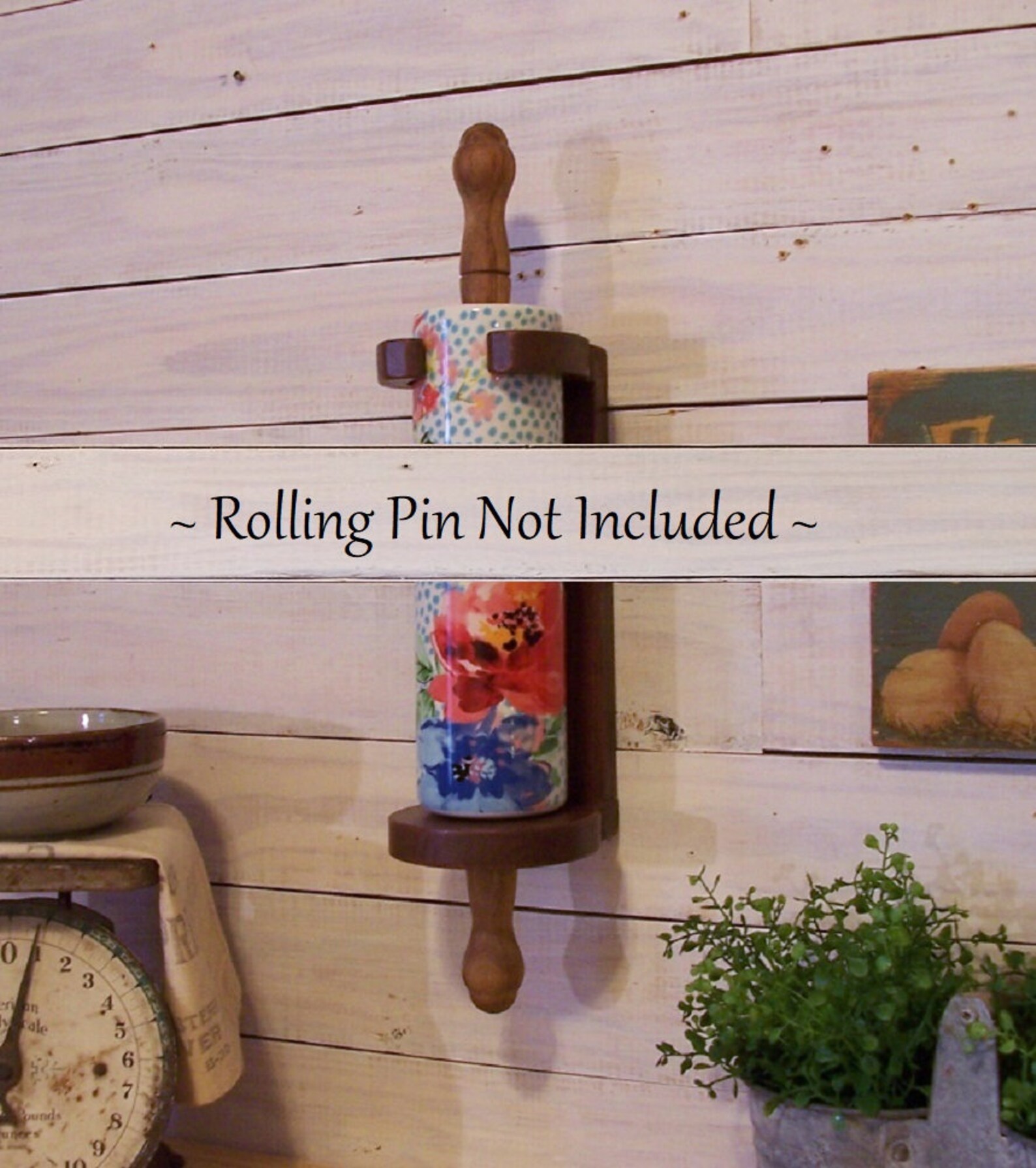 Pioneer Woman Vertical Rolling Pin Holder Rack for One Pin - Etsy