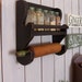 Farmhouse Primitive Rolling Pin Spice Rack / Choose Size and Color ...