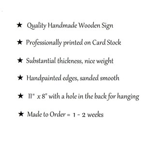 Laundry Room Sign 7 to 10 Business Days Wooden Sign for your | Etsy