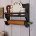 Farmhouse Primitive Rolling Pin Spice Rack / Choose Size and Color ...