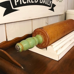 Farmhouse Cottage Style Rolling Pin Holder Bracket for Pioneer Woman ...