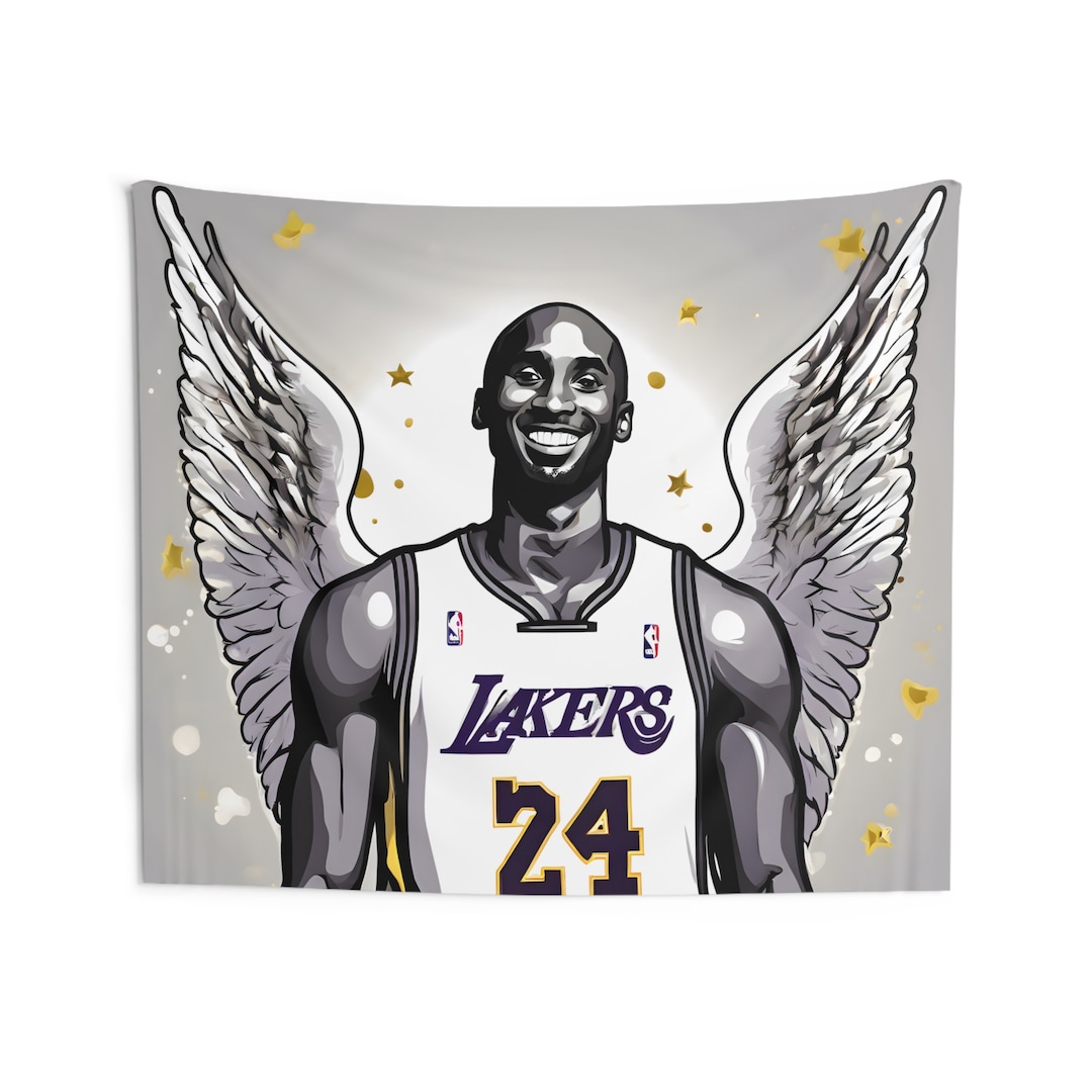 Kobe Bryant Angel Custom Tapestry - Etsy