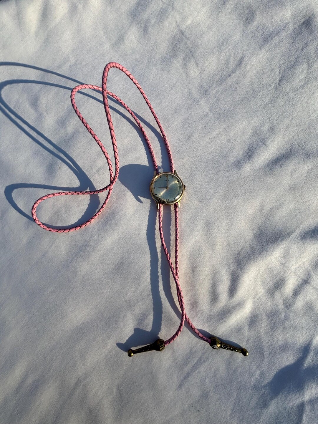 Vintage Watch Bolo Tie - Etsy