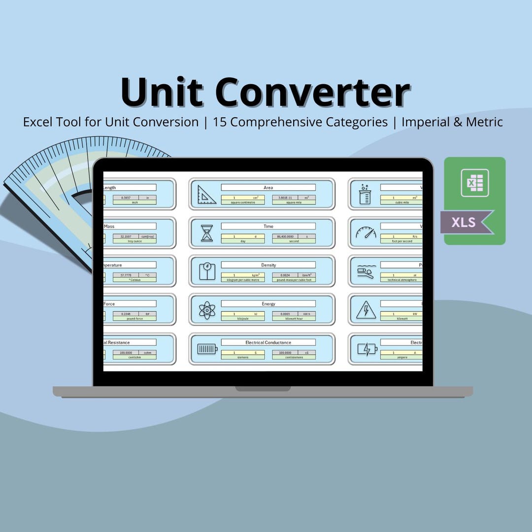 Unit Converter - Excel Tools | Calculator | Microsoft Excel | NEW YEAR ...