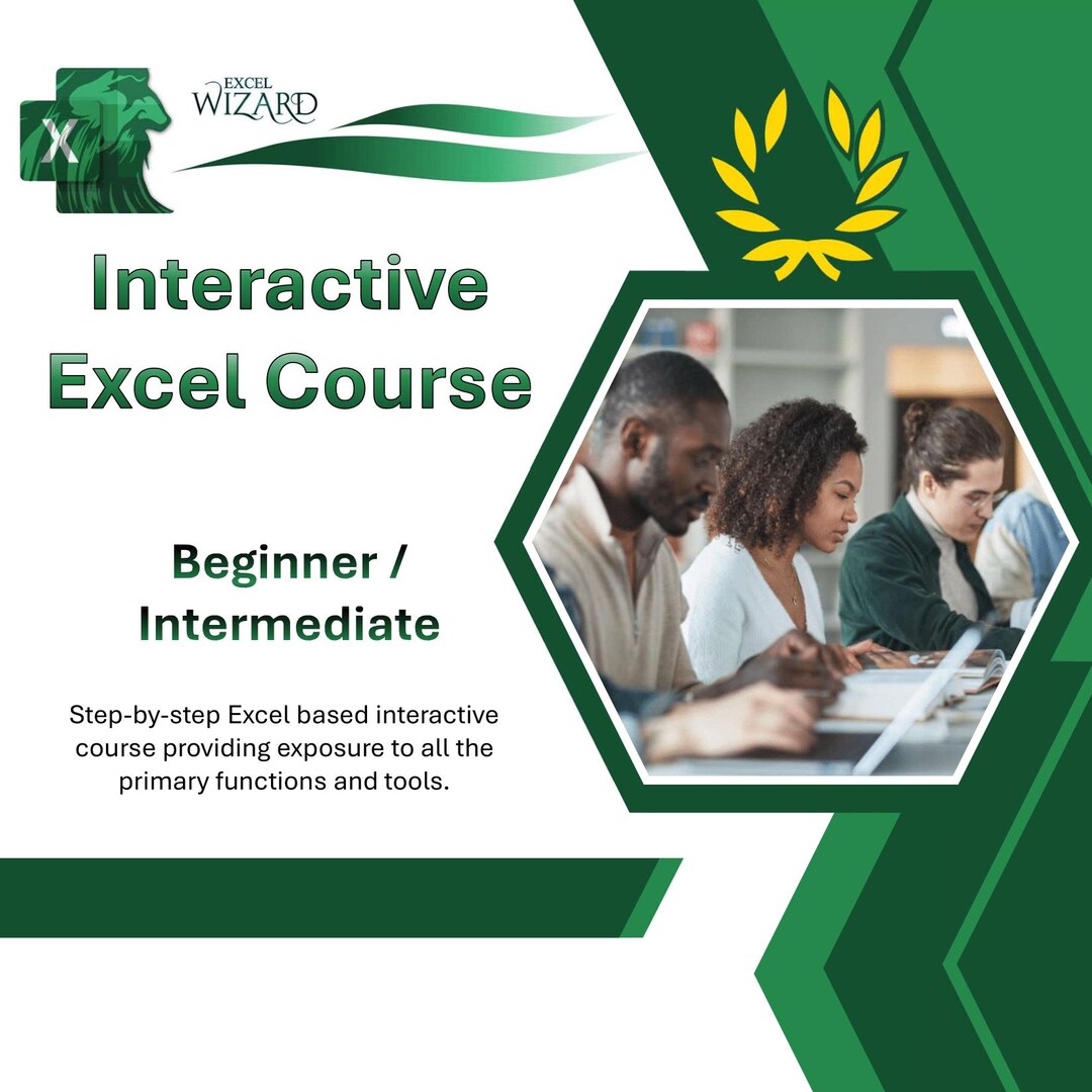 Beginner Interactive Excel Course | Training Course | Learn Excel ...