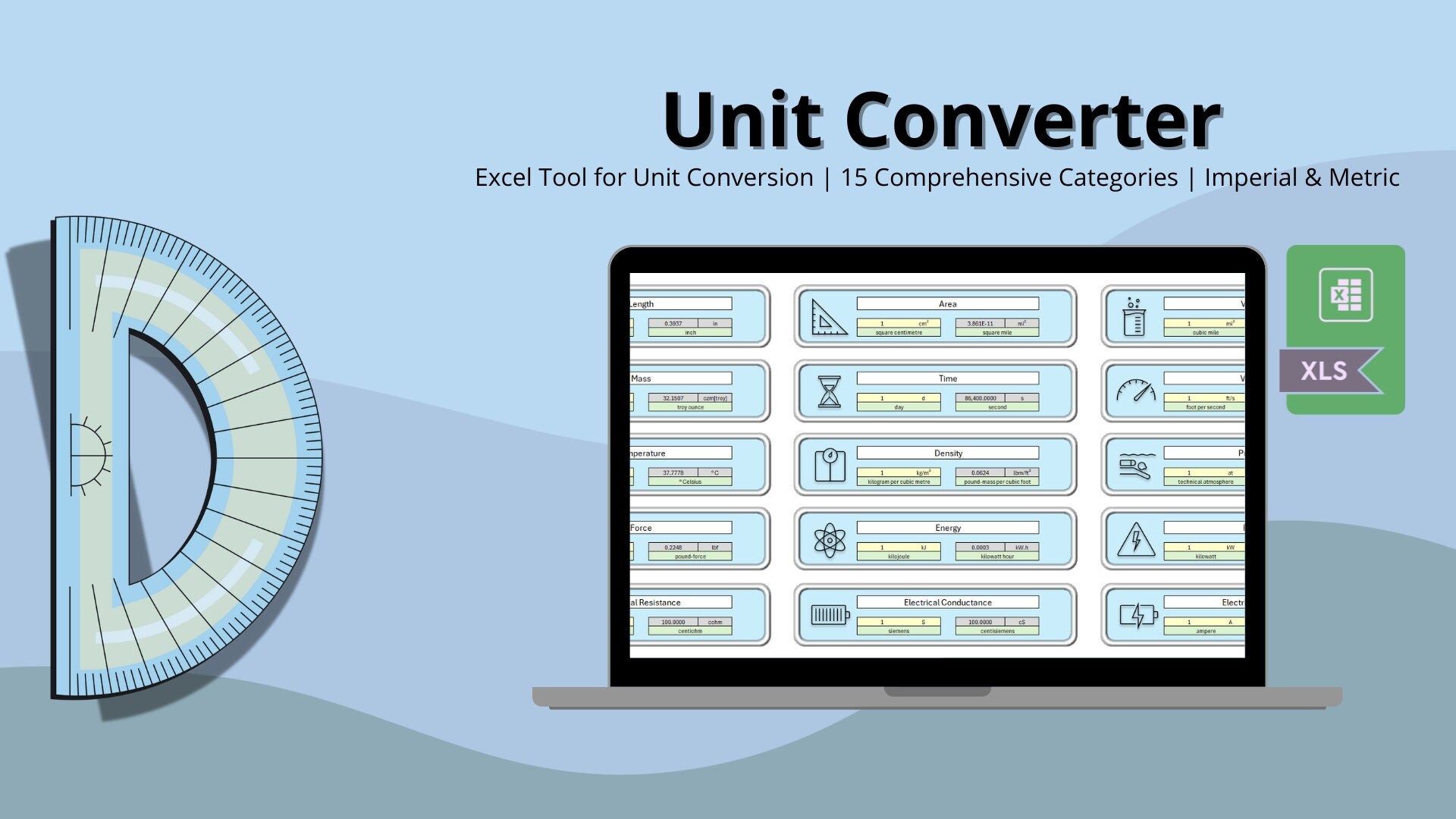 Unit Converter - Excel Tools | Calculator | Microsoft Excel | NEW YEAR ...