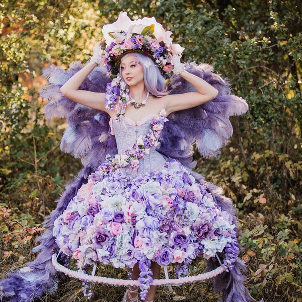 Feather Corset - Etsy