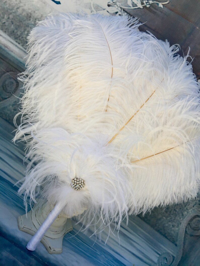 Simply Beautiful Ostrich Feather Bridal Collection Choose | Etsy