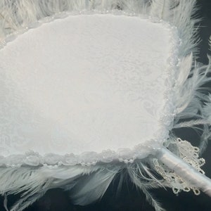 Great Gatsby Ostrich and Goose Feather Fan in Your Choice of Colors and ...