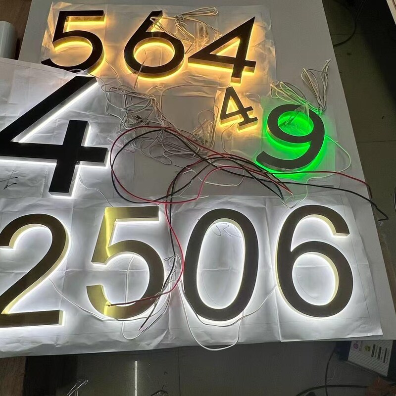 Led House Number - Etsy