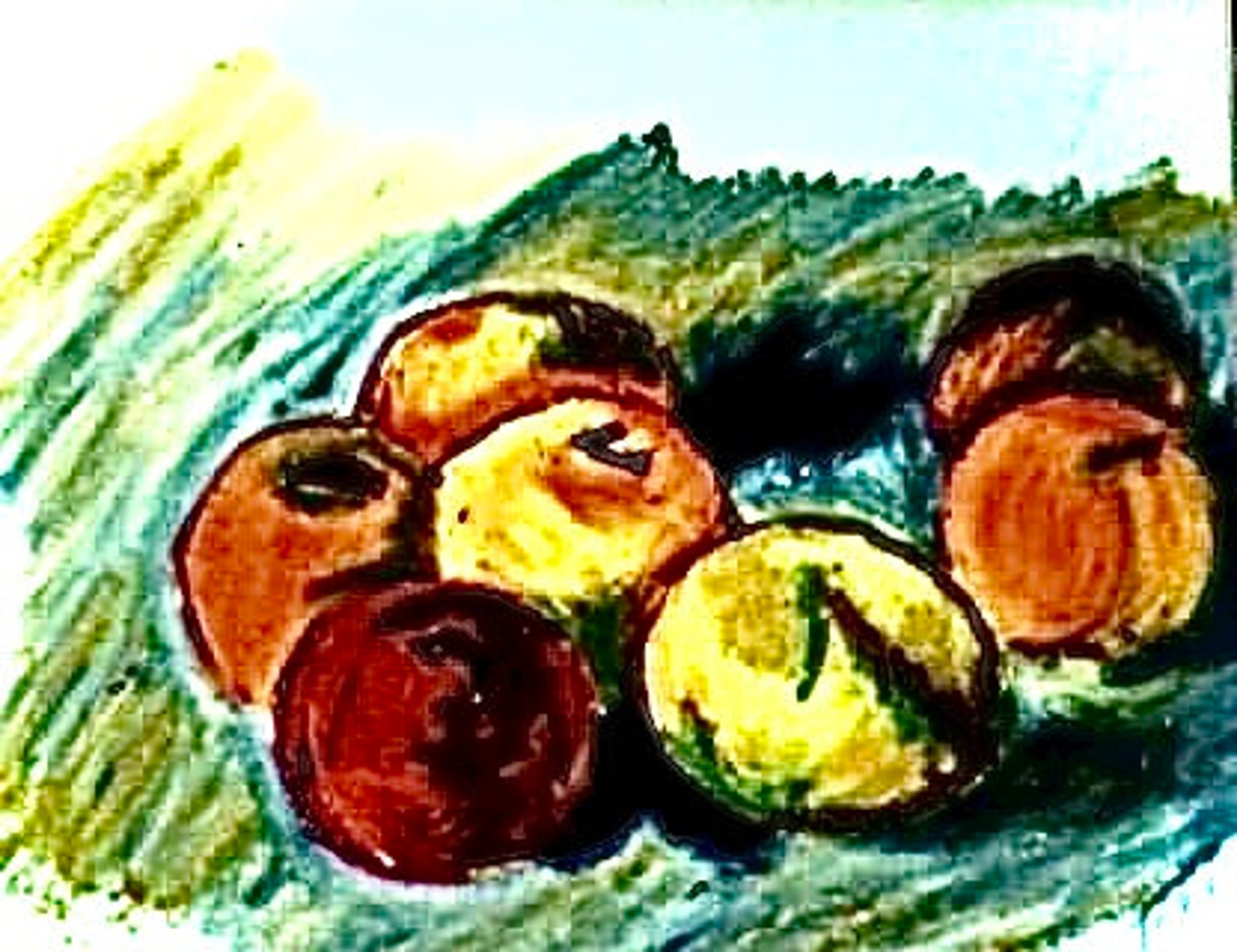 Original Paintings by Kate Tucker Printed on Glass or Canvas. - Etsy