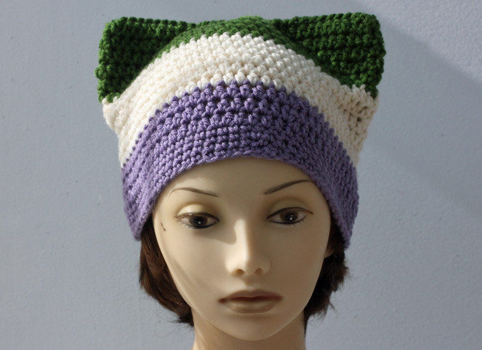 LGBTQ Pride Rainbow Pussy Hat Gender Neutral Hat Chose Pride | Etsy