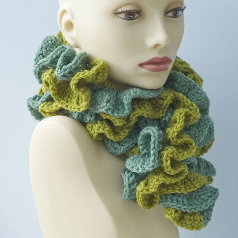 Ruffle Scarf Yarn - Etsy