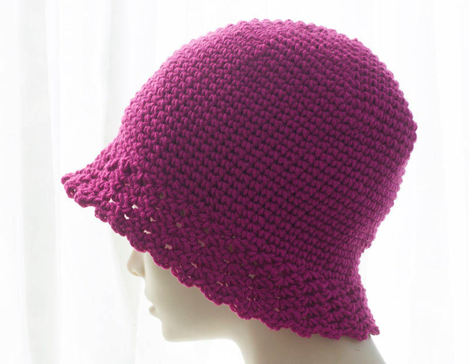 Easy 1920's Flapper Hat Crochet Pattern Pdf Crochet Hat - Etsy