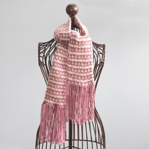 Hand Knitted Scarf - Etsy