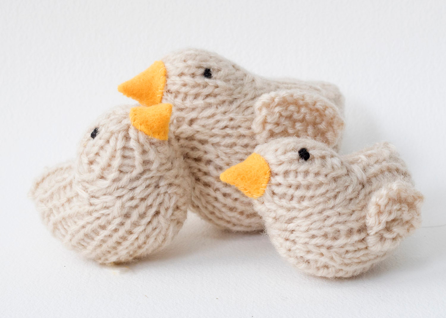 Bird Family Stuffed Animal Toys Mom Dad Baby Birds Knit | Etsy