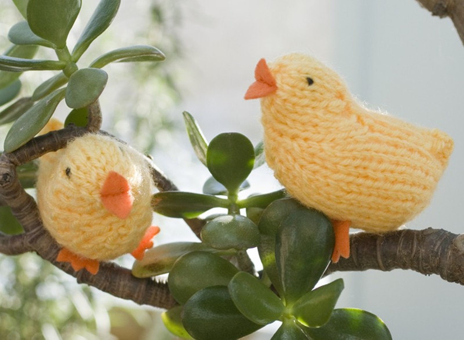 Knit Chick Stuffie Stuffed Animal Chicken Toy Gift for - Etsy