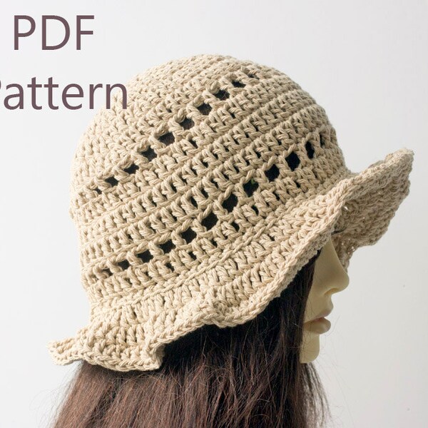 Crochet Summer Hat - Etsy