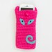 Crochet Animal Phone Case Animal iPhone Case Cat Dog Fox - Etsy