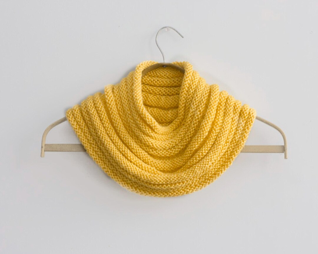 Fitted Cowl Knitting Pattern: Easy Paton's Simply Soft (PDF Pattern) - Etsy