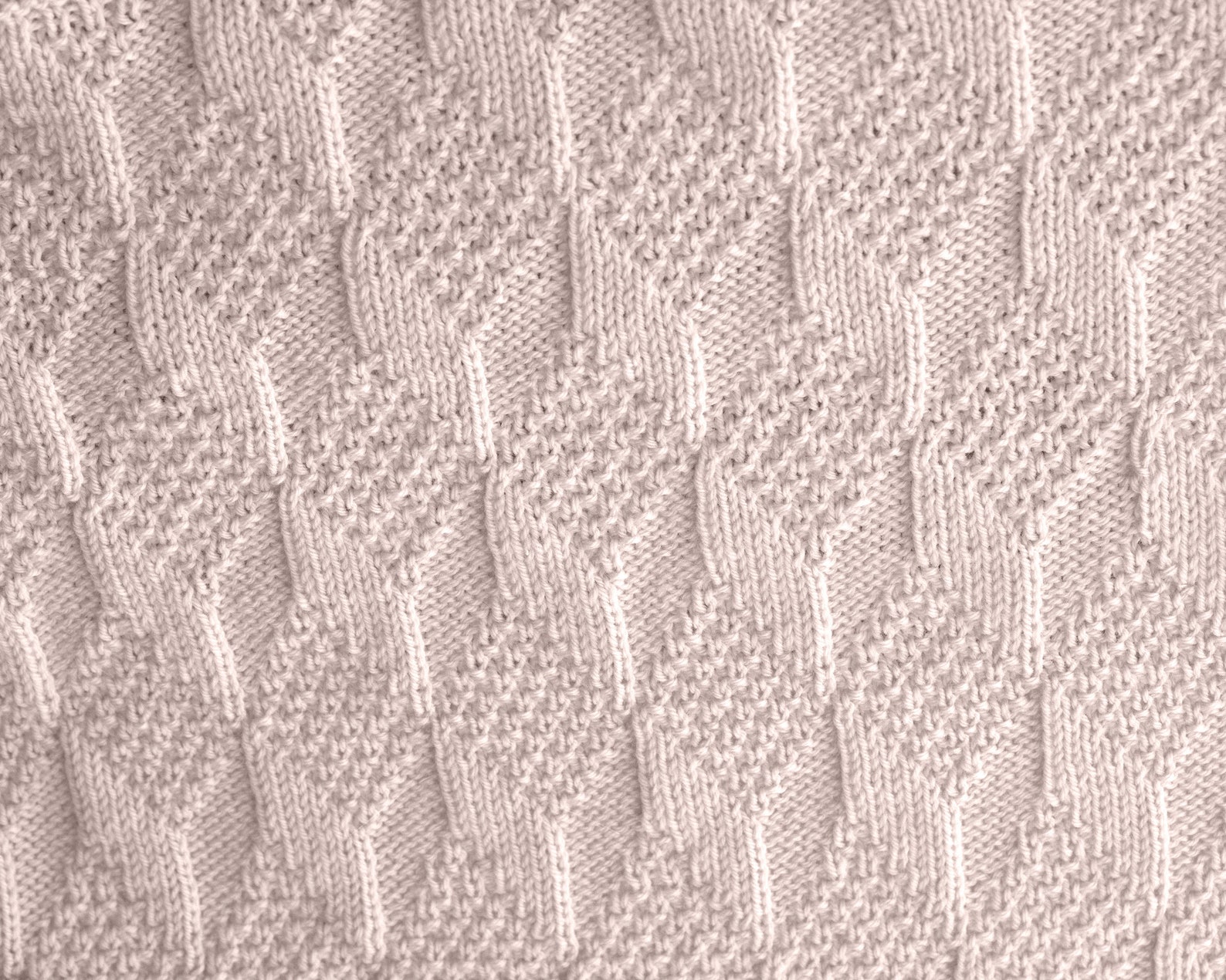 Easy Reversible Baby Blanket Knitting Pattern Diamond Pattern - Etsy