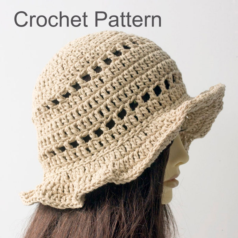 Brimmed Hat Pattern - Etsy