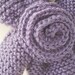 Purple Neck Scarf Keyhole Scarf Neck Warmer Gift for Aunt - Etsy