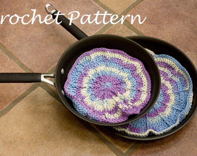 Mandala Pan Protector Crochet Pattern Instant Download PDF - Etsy
