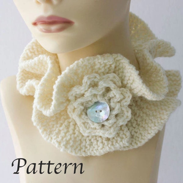 Neck Warmer Knitting Pattern - Etsy
