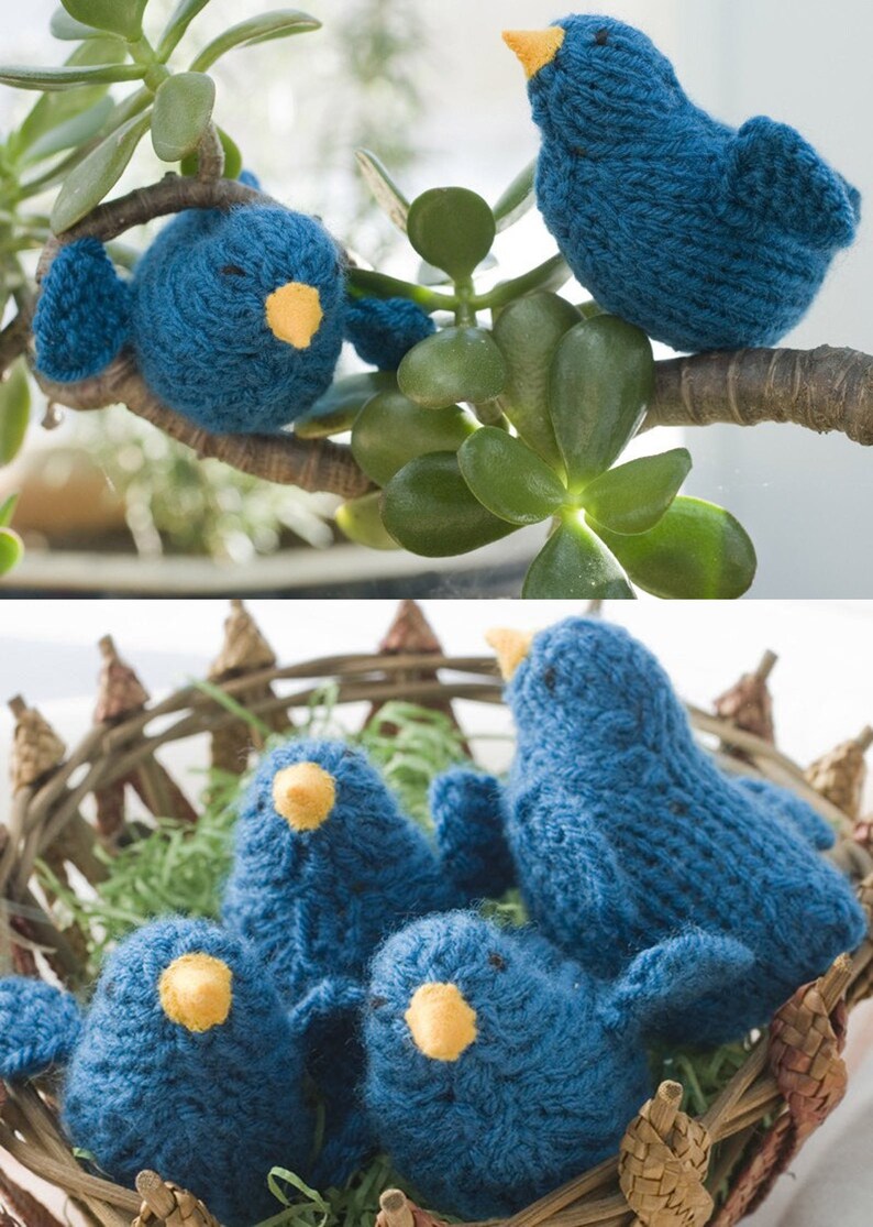 Bluebird Toy Gift for Child Bird Toy Bird Amigurumi - Etsy