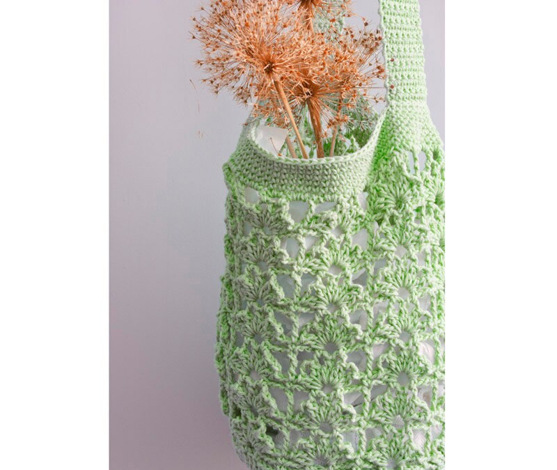 Shopping Bag Crochet Pattern Market Tote Crochet PDF Book | Etsy