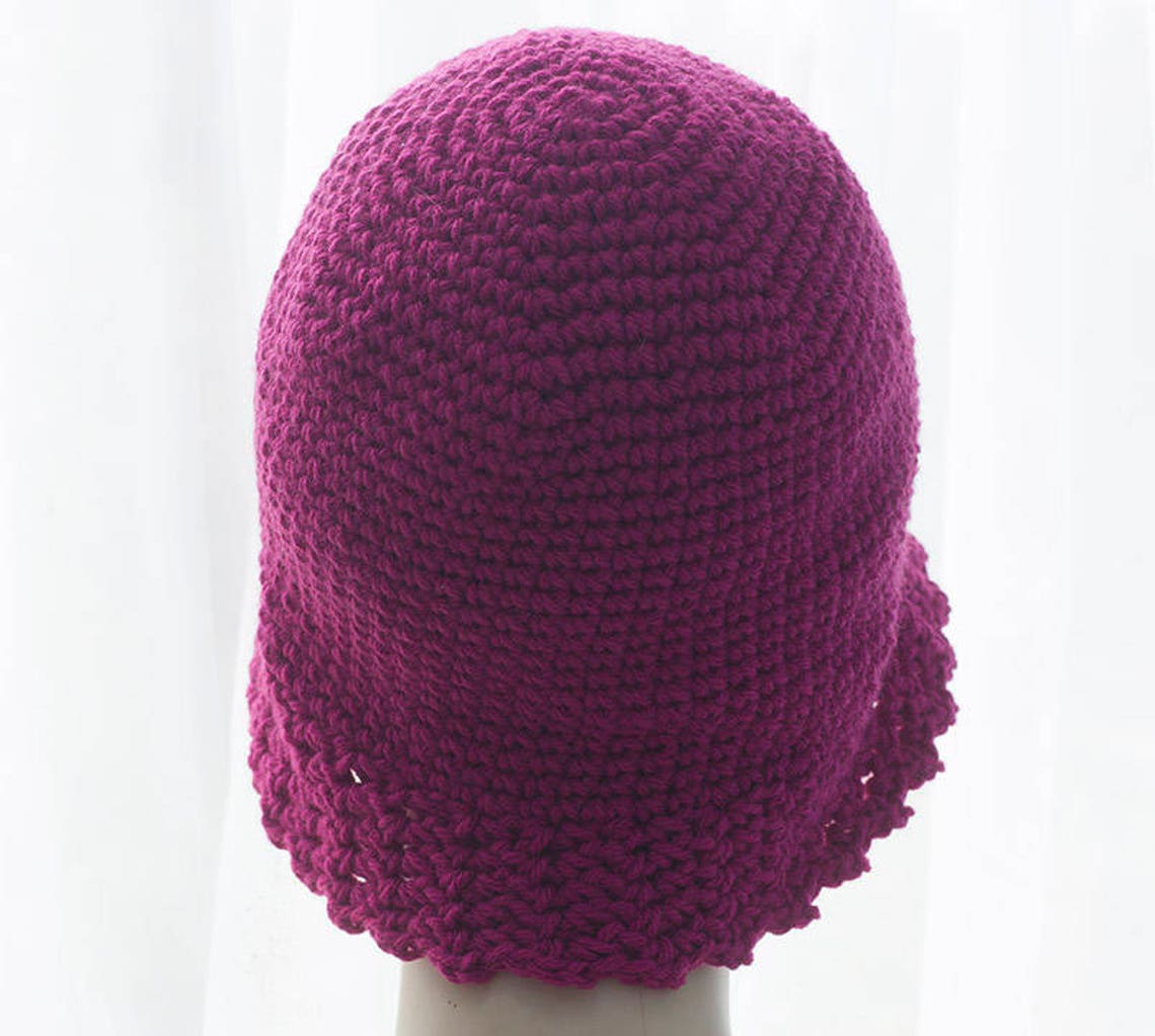 Easy 1920's Flapper Hat Crochet Pattern Pdf Crochet Hat - Etsy