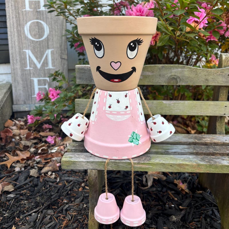 Ladybug Planter - Etsy
