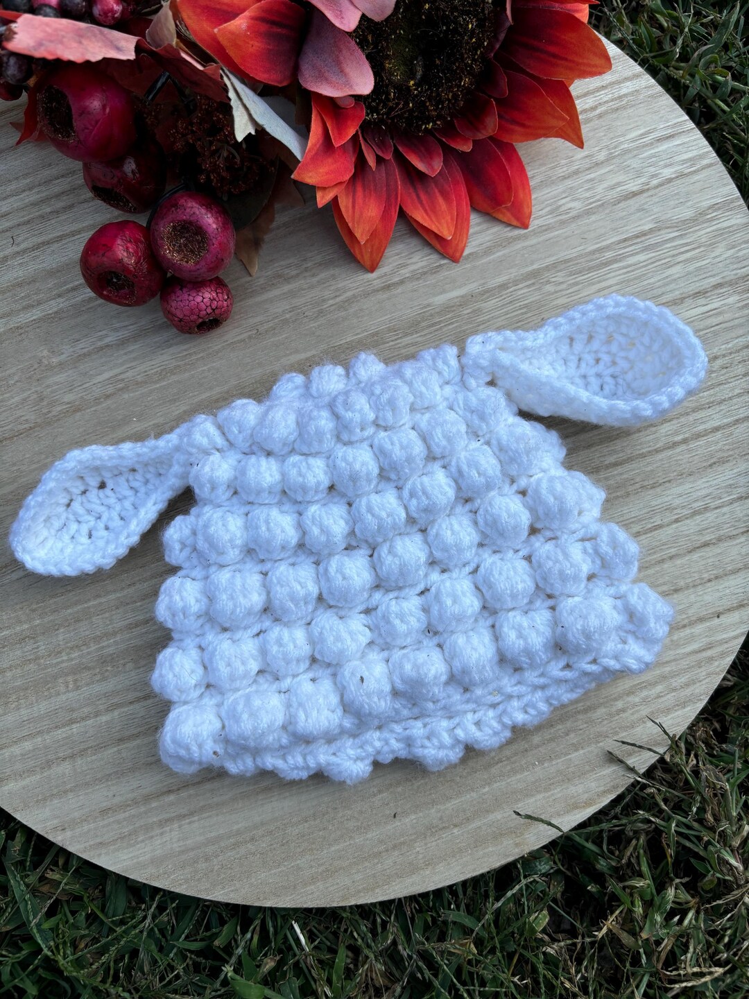 Lamb Hat | Crochet Baby Hat | 3-6 Months | Baby Lamb Hat | Baby ...