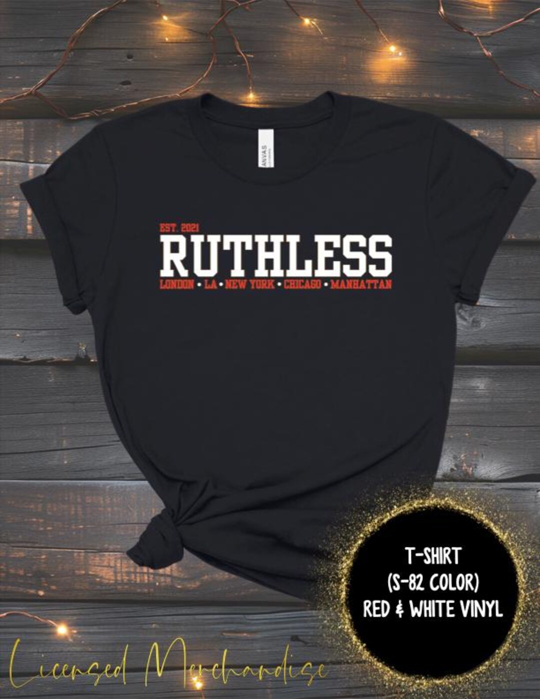Ruthless University Style Shirt: Licensed Fan Apparel - Etsy